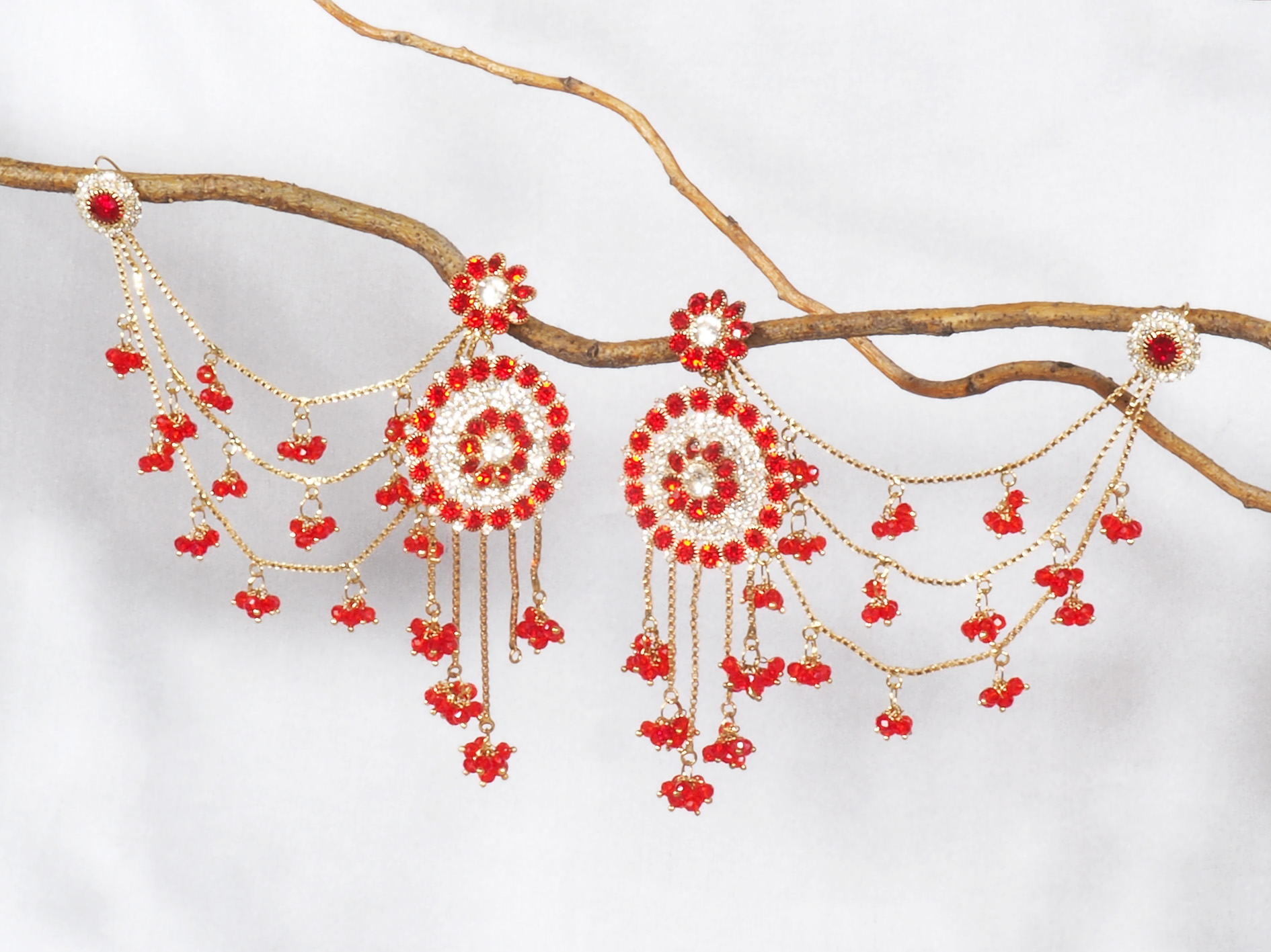 Indischer Schmuck - Ohrringe, Armreifen, Fußkettchen | Leila Khan ...